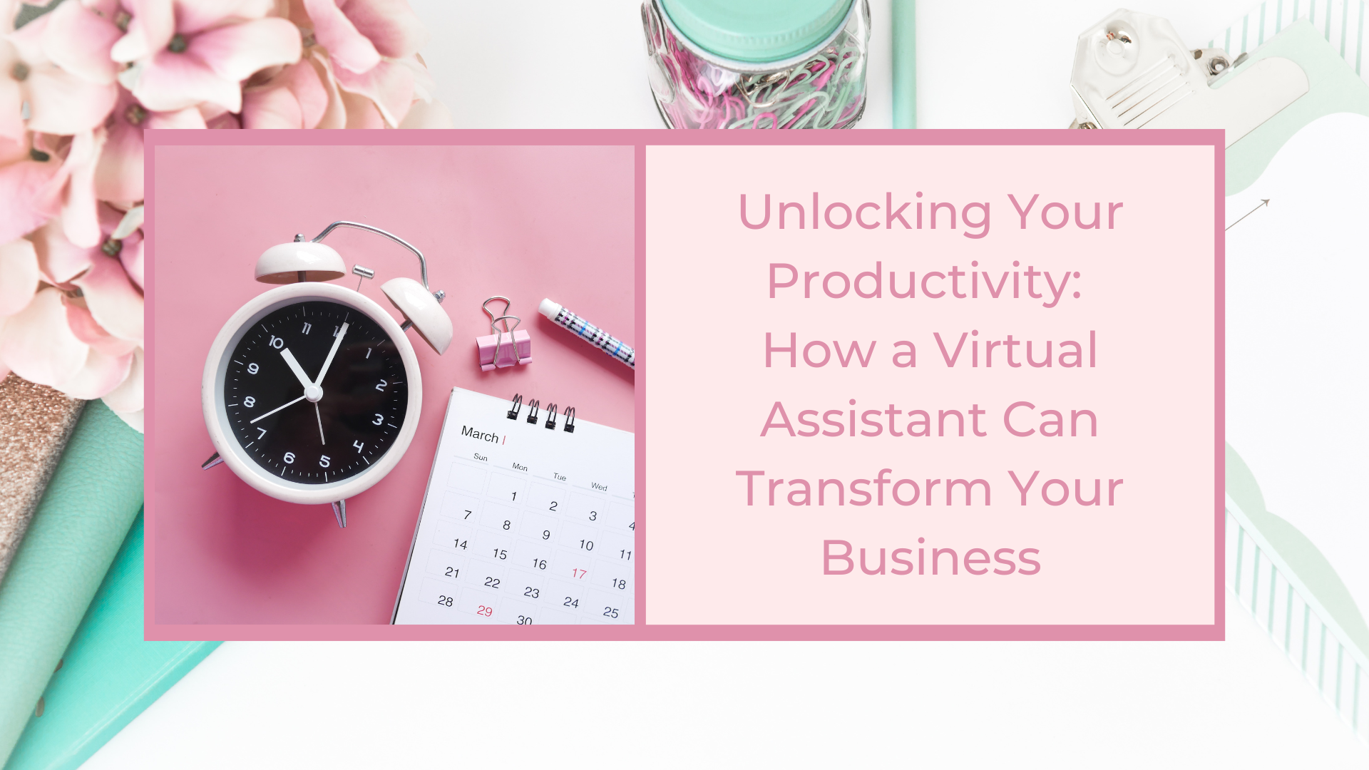 Unlocking Your Productivity - TraceySodt